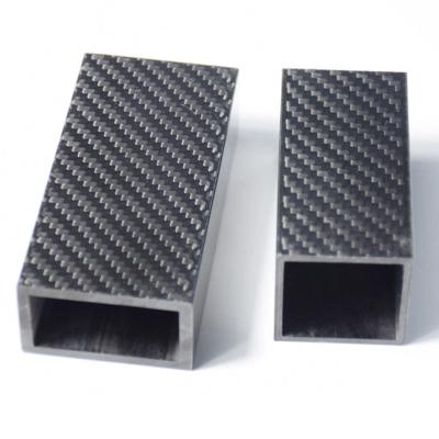 China High-Quality Custom & High-Performance 3K Rectangular Carbon Fiber Tube for sale