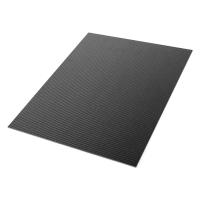 China Twill Weave Carbon Fiber Plate 0.5mm-4mm High-Strength Black for sale