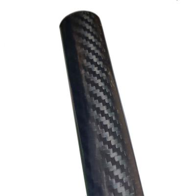 China 100% 3K Carbon Fiber Tube - Twill Weave - 1/2