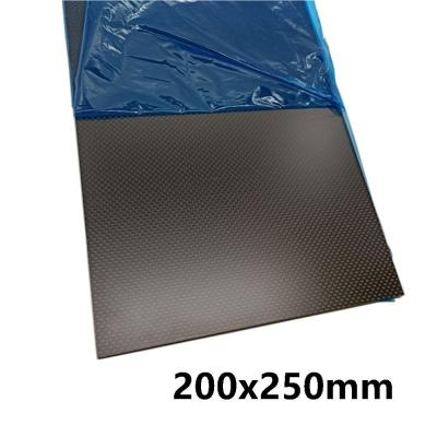 China Carbon Fiber Panel Board, 200x250mm 3K High Hardness Carbon Fiber Sheets for sale