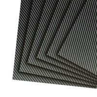 China High Strength Lightweight 100% 3K Twill/Plain Weave Glossy or Matte Carbon Fiber Panel for sale