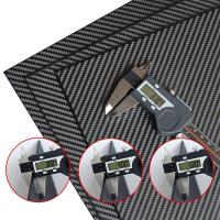 China Thick Carbon Fiber Plate 100% 3K Carbon Fiber Board Gloss/Matt Surface Twill Weave Panel Sheet for sale
