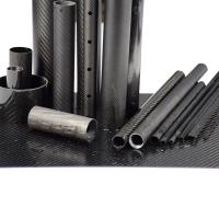 China 100% 3K Roll Wrapped Carbon Fiber Tube Manufacturer for Different Applications for sale