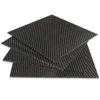 China 0.5~5mm 300x400/400x500mm Avaiable 100% 3K Carbon Fiber Sheet for sale