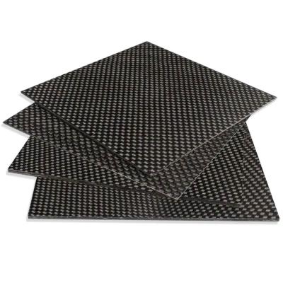 China 0.5~5mm 300x400/400x500mm Avaiable 100% 3K Carbon Fiber Sheet for sale