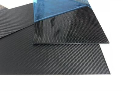 China Lightweight 3K Twill Weave Carbon Fiber Panel 2.5mm Thickness Sheet for High-Performance Applications for sale