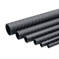 China Woven Carbon Fiber Tube (19mm. external Ø - 16mm. inner Ø) 2000mm for sale