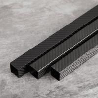 China Superior Product Design and Function 100% 3K Square Carbon Fiber Tube for sale