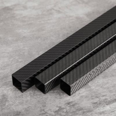 China Superior Product Design and Function 100% 3K Square Carbon Fiber Tube for sale