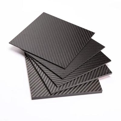 China 3K Twill Weave Carbon Fiber Sheet with High Gloss Surface and 3200Mpa Tensile Strength for Automotive for sale