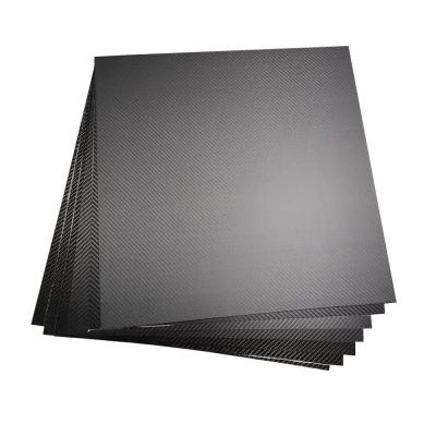 China 200X300 Carbon Fiber Sheet Lanstics Carbon Fiber Plate  100% 3K Carbon Fiber Laminate Plate for sale