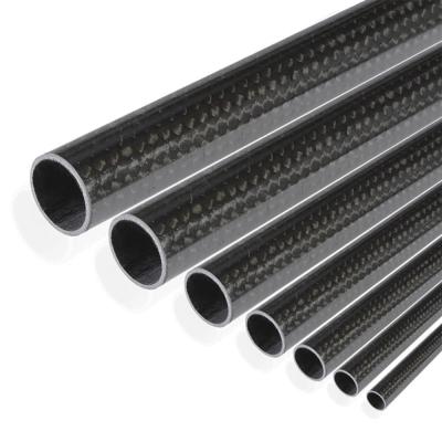 China Carbon Fiber Pipe | 3K CFRP Tube Lightweight High Strength Composite Tubing Custom Size for sale