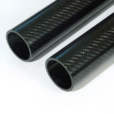 China Lightweight Durable 3K CFRP Composite Tubing High Performance Carbon Fiber Tube Manufacturer for sale