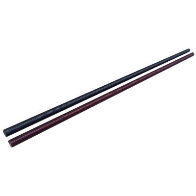 China Factory Price 3K Twill Matte Round Carbon Tube 1000mm 2000mm Length Different Diameter for sale