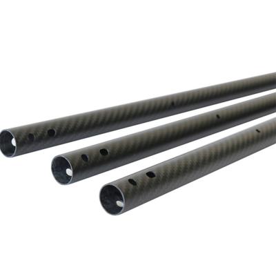 China Carbon Fiber Pole | Lightweight High Strength 3K CFRP Composite Pole Custom Length & Diameter for sale