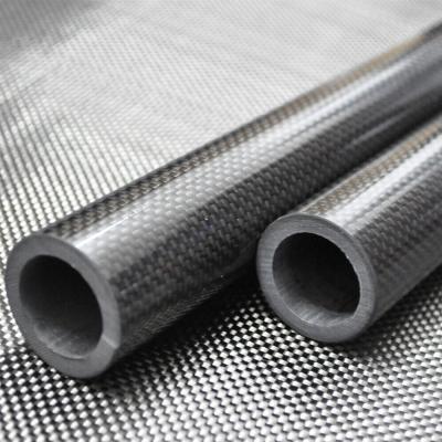 China High Stiffness Lightweight 3K Carbon Fiber Pole - OEM 3K Carbon Fiber Pole Manufacturer CFRP Composite Rod for sale