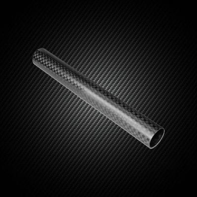 China 3K Carbon Fiber Pipe | Lightweight High Strength CFRP Round Tube with 3K Twill Weave in Custom Sizes for sale