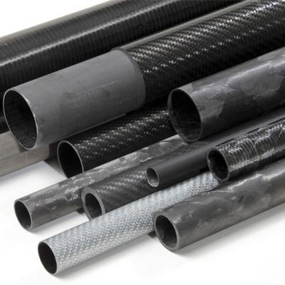 China High-Strength, Lightweight Structural, Superior Stiffness-to-Weight Ratio 3K Carbon Fiber Tube for sale