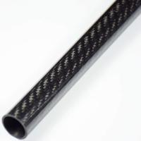 China 100MM OD x 96MM ID Carbon Fiber Tube 3K 500MM Long (Roll Wrapped) Carbon Pipe for sale