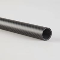 China 100MM OD x 96MM ID Carbon Fiber Tube 3K 500MM Long (Roll Wrapped) Carbon Pipe for sale