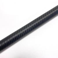 China 3K Twill Weave Roll Wrapped Carbon Fiber Tube Lightweight High Strength Round Pipe for DIY RC Drone for sale