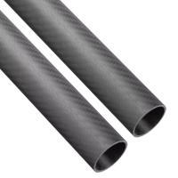 China 3K Twill Carbon Fiber Pipe Lightweight Durable Carbon Fiber Round Tube for sale
