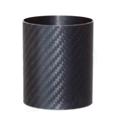 China Large Diameter Twill Carbon Fiber Tube Lightweight Composite Carbon Tube for sale