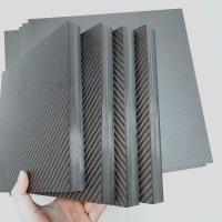China 100% 3K Carbon Fiber Composite Panel Supplier | Twill and Plain Weave Finishes for sale