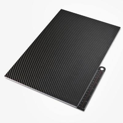 China Durable & High Strength 3K Carbon Fiber Sheet, Custom Size Carbon Fiber Plate for sale