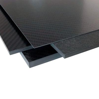 China 3K Twill Weave Matte Carbon Fiber Sheet with 3200Mpa Tensile Strength - Durable Carbon Fiber Plate for sale