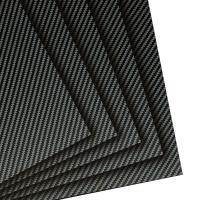 China 3K Twill Weave Carbon Fiber Plate with High-Gloss Finish and Lightweight Design for sale