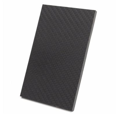 China 3K Plain Weave Carbon Fiber Plate with 0.5mm to 10mm Thickness and Outstanding Mechanical Performance for sale
