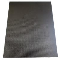 China 3K Plain Weave Carbon Fiber Plate with 0.5mm to 10mm Thickness and Outstanding Mechanical Performance for sale