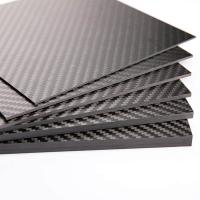 China Light Weight High Strength-to-Weight Ratio Carbon Fiber Plate with CNC Machining for sale