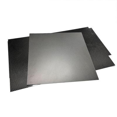 China Corrosion Resistant Customized Thickness Carbon Fiber Plate with Precision CNC Processing for sale