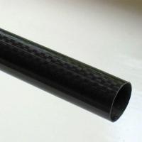 China High-Temperature Resistance Durable Surface 3K Plain Weave Matte Carbon Fiber Tube for sale