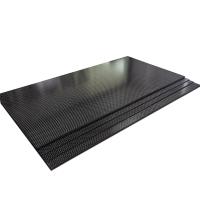 China 100% 3K Carbon Fiber Board - High Strength Carbon Fiber Plate 180mm*100mm*2mm for sale