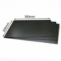 China 300 × 200 mm Lightweight Flexible Carbon Fiber Plate | Carbon Fiber Sheet for sale
