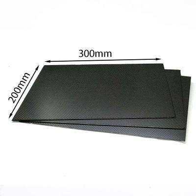 China 300 × 200 mm Lightweight Flexible Carbon Fiber Plate | Carbon Fiber Sheet for sale