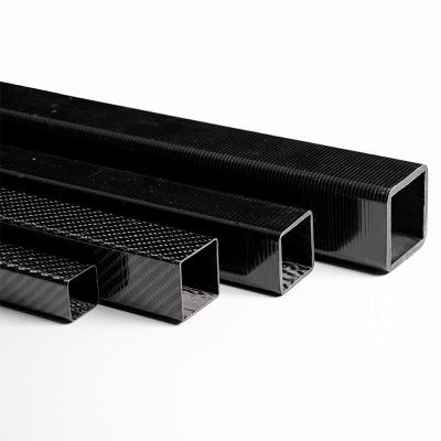 China Ultra‑Lightweight Rigidity 3K Square Carbon Fiber Tubes | Custom Sizes & High‑Strength for sale