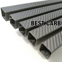 China Ultra‑Lightweight Rigidity 3K Square Carbon Fiber Tubes | Custom Sizes & High‑Strength for sale