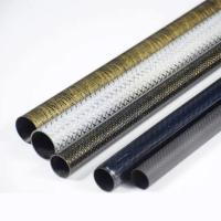 China Kevlar Round Tubes (KFRP Round Tube) — Aramid Fiber Wound · Ultra-Tough Impact Resistance · Lightweight Ballistic-Grade for sale