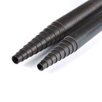 China 4× Higher Stiffness Precision Finish Superior Strength Carbon Fiber Telescoping Tube for sale