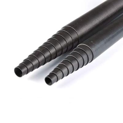 China 4× Higher Stiffness Precision Finish Superior Strength Carbon Fiber Telescoping Tube for sale