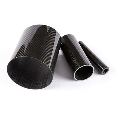 China Large Diameter 3K Carbon Fiber Tubes | Lightweight, Strong & High-Performance for sale