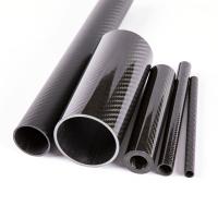 China Customizable Large Diameter High Strength Carbon Fiber Tube 3K Carbon Tube for sale