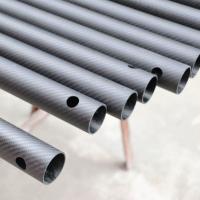 China Custom Lightweight, High-Strength 14mm Diameter 3K Carbon Fiber Tube for sale