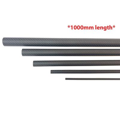 China 3K Carbon Fiber Tube Pipe Strong and Tough Wear-resistance with All Sizes Available for sale