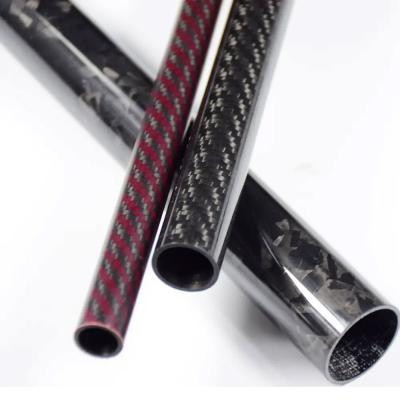 China High Composite Hardness 3K Twill Matte Carbon Fiber Tube with OD 4-30mm for Drone Arms for sale