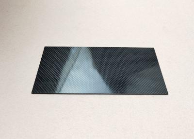 China black Real Carbon Fiber Sheeting , High Strength Carbon Fiber Panels for sale